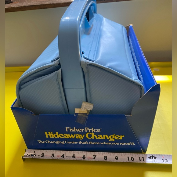 Fisher-Price | Accessories | Vintage Fisher Price Baby Changing Station 989 Blue And In Original ...